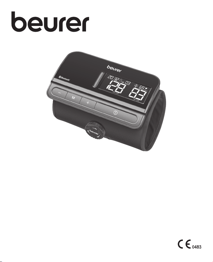 Bedienungsanleitung Beurer BM 81 easyLock Blutdruckmessgerät