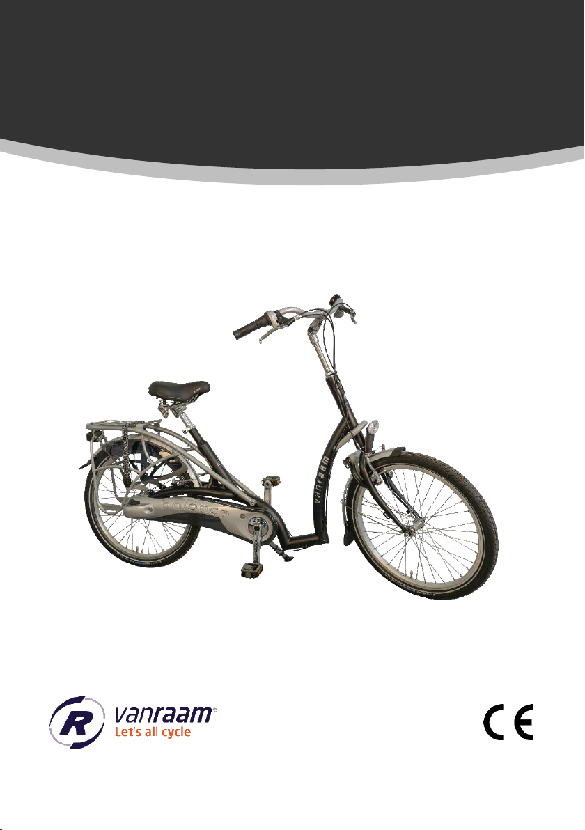 Handleiding Van Raam Balance Fiets