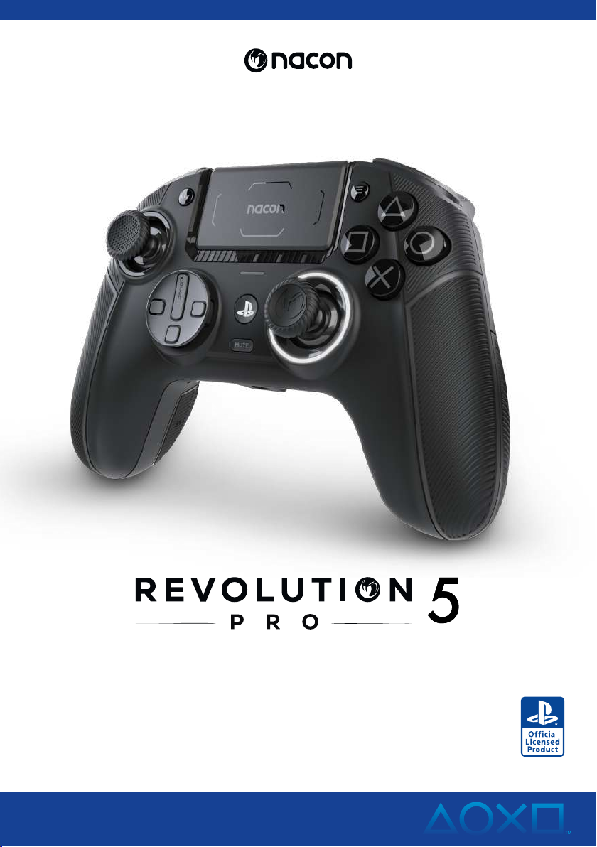 Mode d’emploi Nacon Revolution Pro 5 Contrôleur de jeu