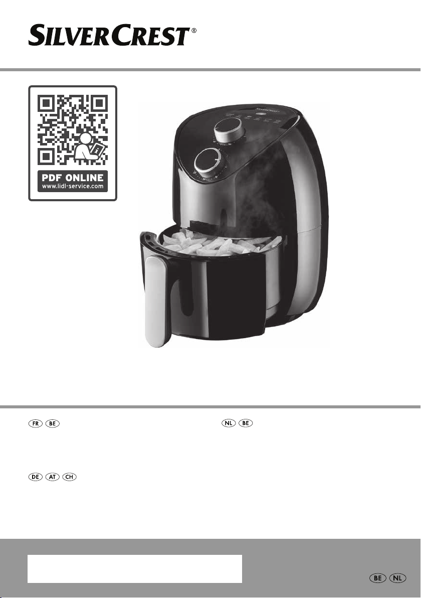 Mode d’emploi SilverCrest IAN 437607 Friteuse