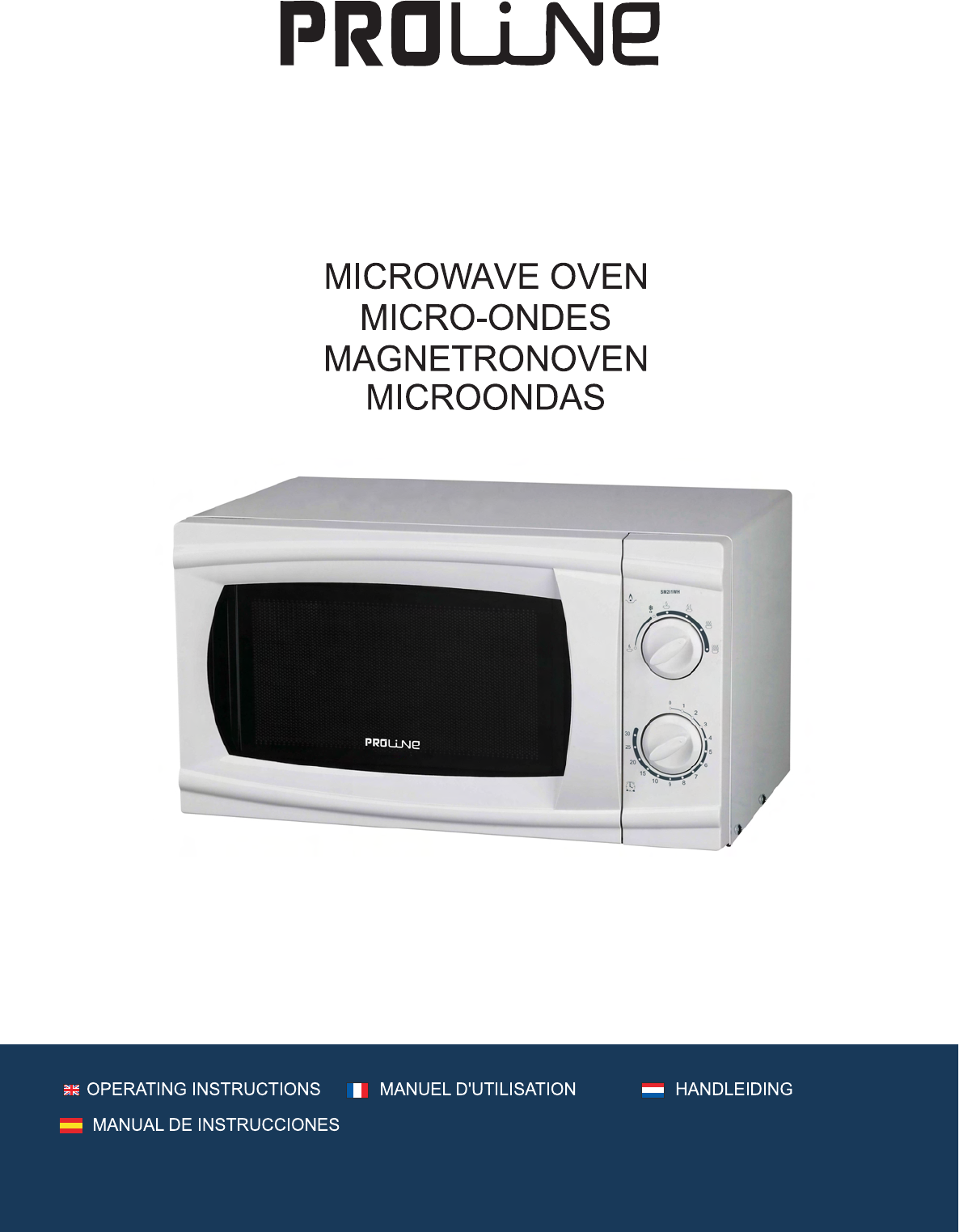 Mode d’emploi Proline SM281WH Micro-onde