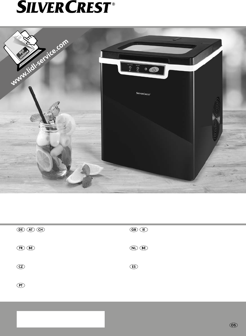 Manual SilverCrest SEMK 105 A1 Ice Cube Maker