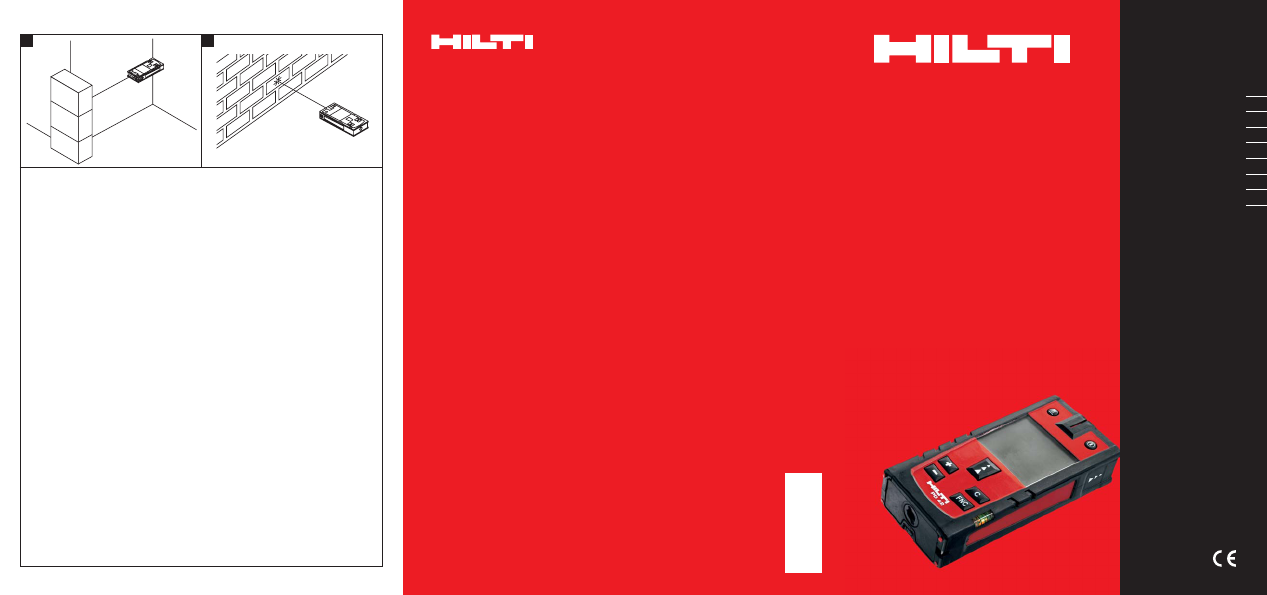 Handleiding Hilti PD 42 Afstandsmeter