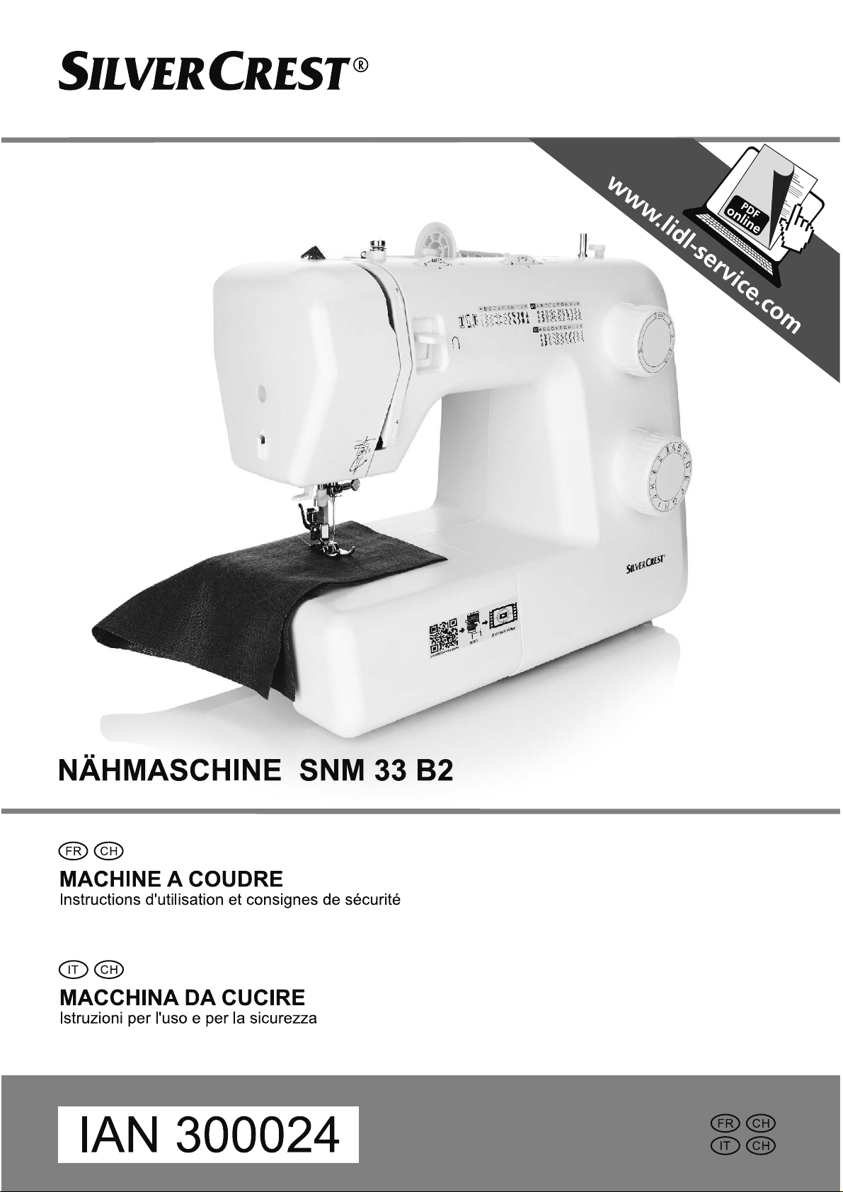 Machine Coudre Silvercrest Mode D Emploi