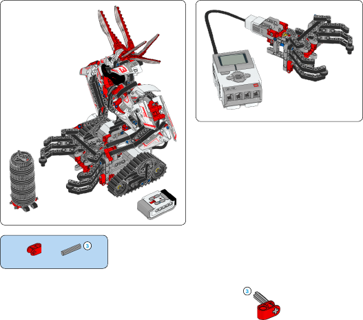 Návod Lego set 31313 Mindstorms Gripp3r - stránku 2