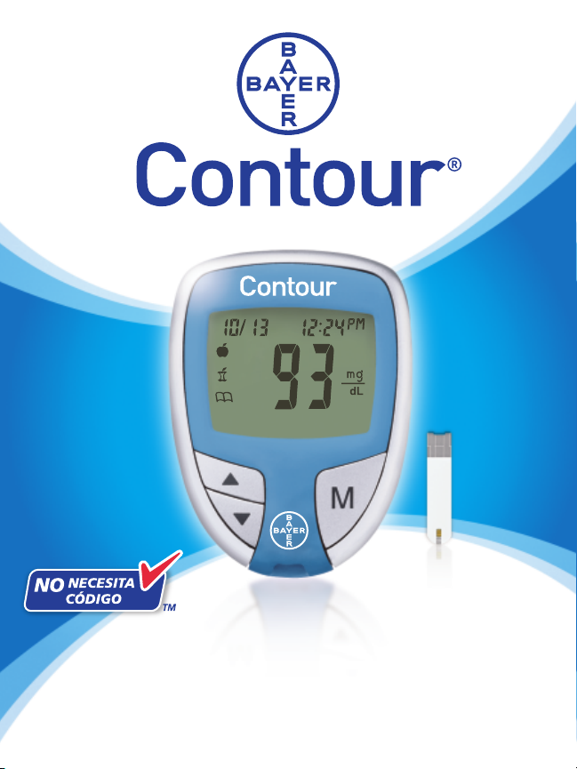 Manual de uso Bayer Contour Monitor de glucosa