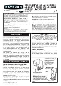 Mode d’emploi Rayburn Heatranger 355SFW Cuisinière