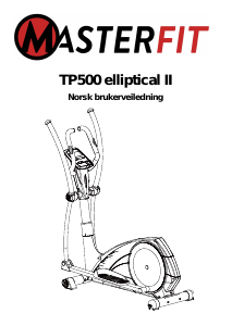 Bruksanvisning Masterfit TP500 II Crosstrainer